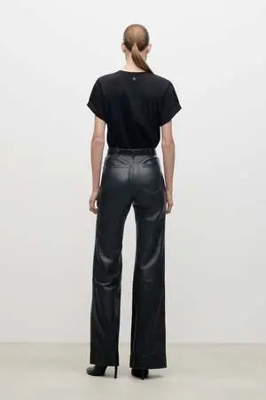 Victoria Beckham Alina Leather Trousers