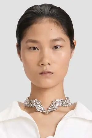 Victoria Beckham Crystal Choker Necklace