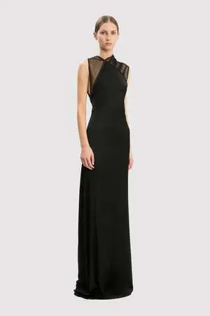 Victoria Beckham Mesh Gown