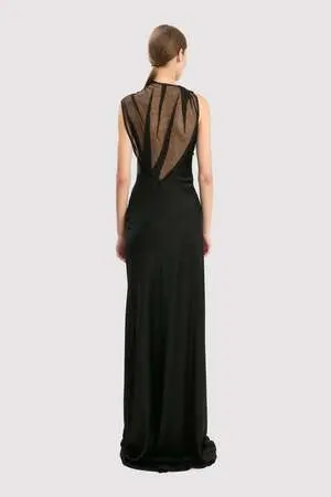 Victoria Beckham Mesh Gown