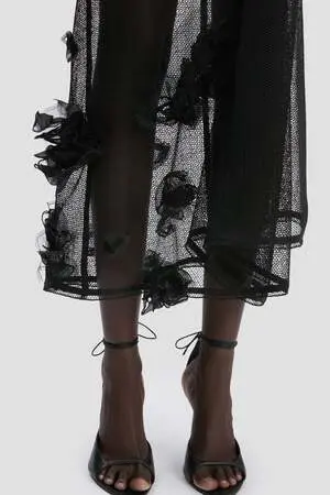 Victoria Beckham Basque Midi Skirt