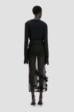Victoria Beckham Basque Midi Skirt
