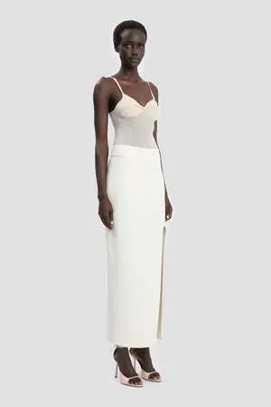 Victoria Beckham Split Skirt
