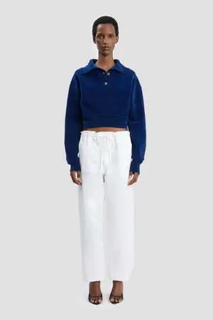 Victoria Beckham Cargo Trouser - White