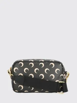 MARINE SERRE Moon Mini Crossbody Bag - Black