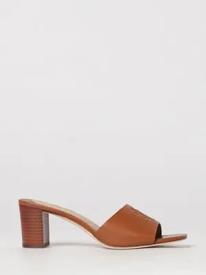 Ralph Lauren Heeled Sandal - Brown