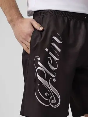 Philipp Plein Graphic Print Shorts