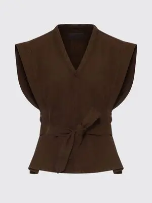 LEMAIRE Sleeveless Top - Cocoa