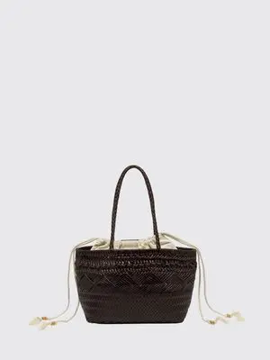GIANNI CHIARINI Woven Shoulder Bag - Brown