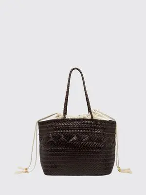 GIANNI CHIARINI Woven Tote Bag - Dark
