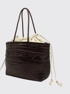 GIANNI CHIARINI Woven Tote Bag - Dark