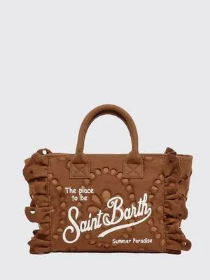 MC2 SAINT BARTH MC2 Saint Barth Embroidered Bag Brown