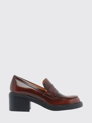 TOD'S Leather Loafers - Red