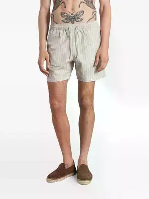 MC2 SAINT BARTH Pinstripe Swim Shorts