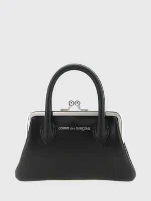 Comme Des Garçons Smooth Leather Snap-button Wallet - Black