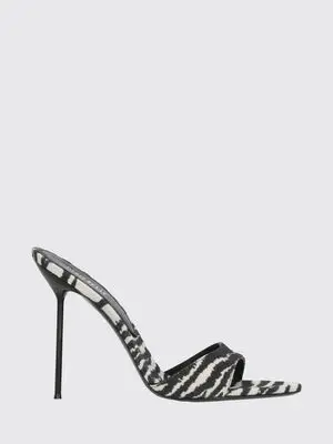 Paris Texas Heeled Sandal - White