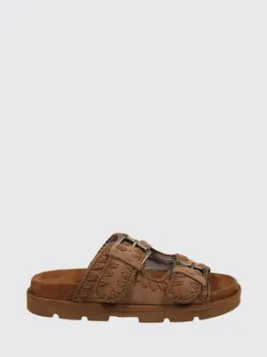 Mou Heeled Sandal - Natural