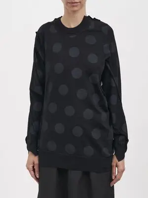Junya Watanabe Polka Dot Sweater - Black