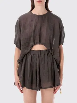 120% Lino T-shirt - Brown