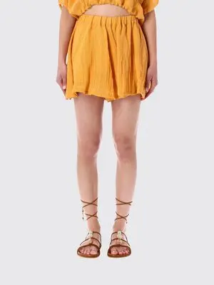120% Lino Shorts Orange