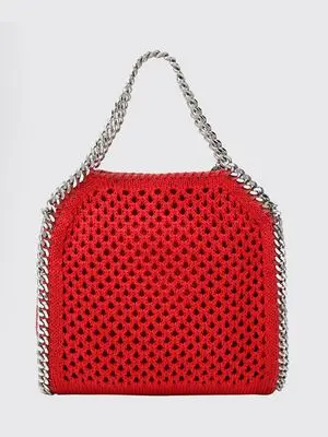 Stella McCartney Woven Shoulder Bag - Red