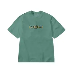 MARKET Smiley Doodle Graphic T-shirt - Green