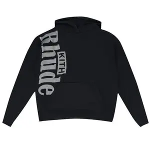 Rhude X Kith Hoodie - Black