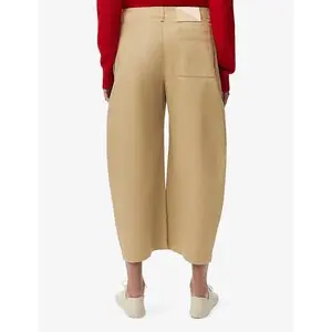Loewe Balloon-leg Cropped Cotton Trousers