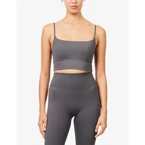 ADANOLA Ultimate Branded Stretch-woven Tank Bra