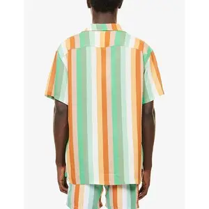 ARRELS BARCELONA Beach House Striped Woven Shirt