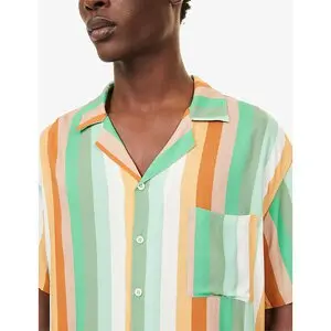 ARRELS BARCELONA Beach House Striped Woven Shirt