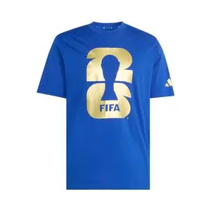 Adidas Fifa World Cup 26 Official Emblem T-shirt - Blue