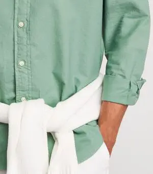 Polo Ralph Lauren Cotton Garment-dyed Oxford Shirt - Blue