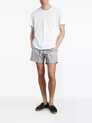 BALLANTYNE Argyle Pattern Swim Shorts