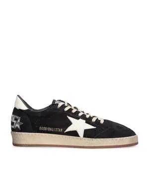 GOLDEN GOOSE Ballstar Low-top Suede Sneakers
