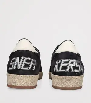 GOLDEN GOOSE Ballstar Low-top Suede Sneakers