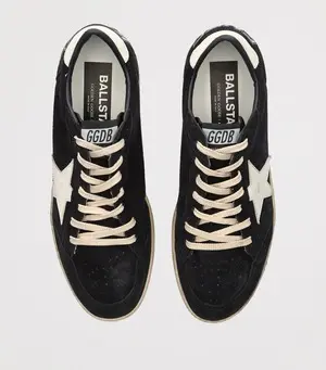 GOLDEN GOOSE Ballstar Low-top Suede Sneakers
