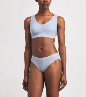 Chantelle Softstretch Brazilian Briefs - Blue
