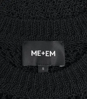 ME+EM Open-stitch Knit T-shirt