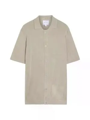 RAITH Knitted Short-sleeve Shirt - Neutrals