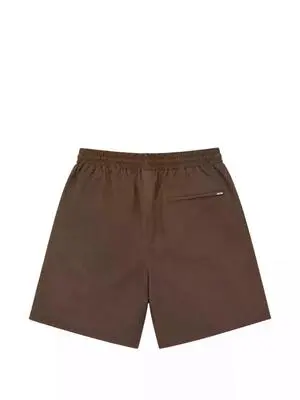 ALBERTO BRESCI Embroidered Motif Drawstring Shorts