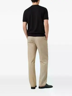 Alpha Studio Short-sleeved Knitted T-shirt