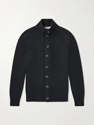 Altea Virgin Wool Cardigan - Green