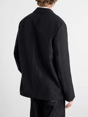Studio Nicholson Denison Linen And Wool-blend Suit Jacket