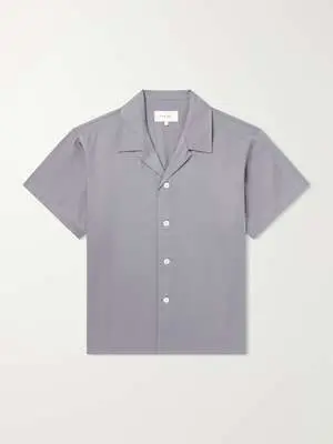 SECOND / LAYER Avenue Lyocell Shirt - Gray