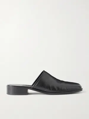 Studio Nicholson Barlow Leather Mules - Black
