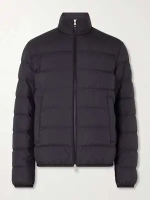 Moncler Baudinet Logo-appliquéd Quilted Shell Down Jacket - Black