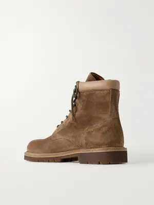 Officine Creative Boss 002" Suede Lace-up Boots