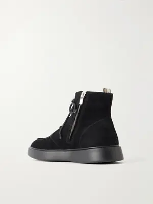 Officine Creative Frame 004 Suede Lace-up Boots