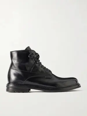 Officine Creative Aston Flexi 003 Lace-up Leather Boots - Black